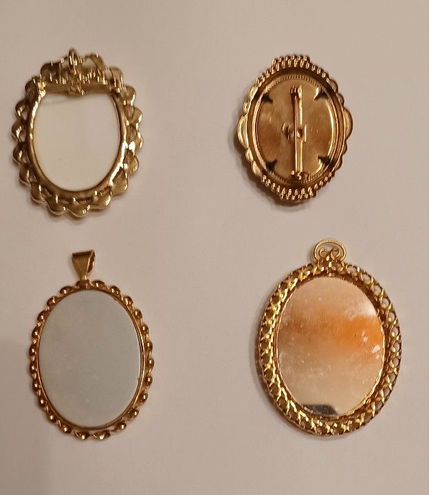 Vntg Lot Of (4) Victorian- Colonial Cameo Pins & Pendants | eBay