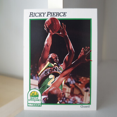 Ricky Pierce 1991-92 NBA Hoops Basketball Trading Card #203 | eBay ...