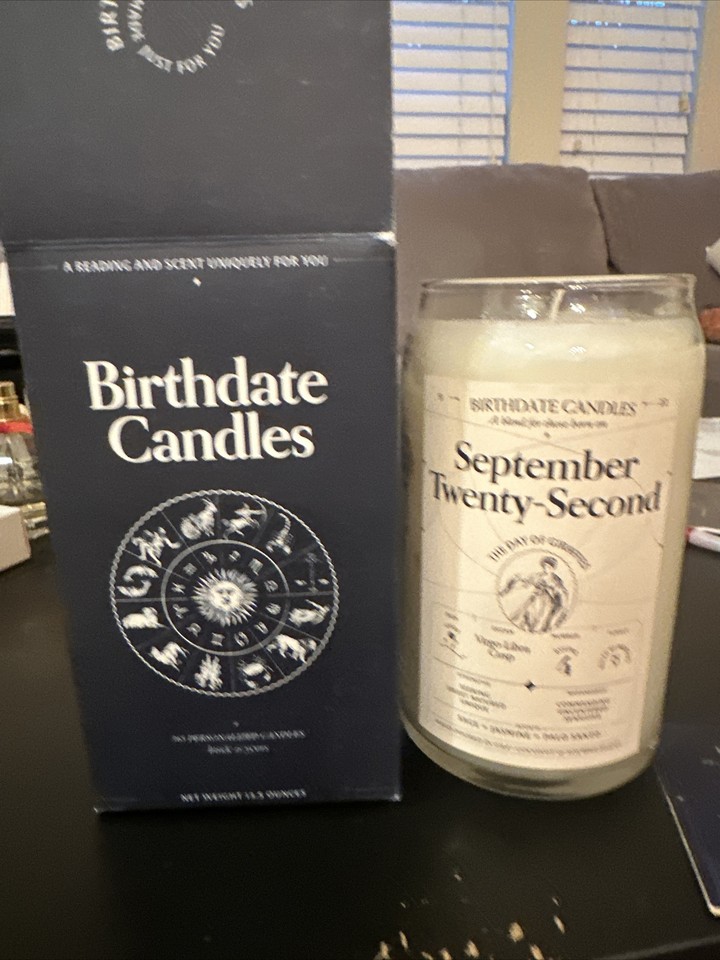 Birthdate Candle September 22th Twenty-Second Reading And Scent For You ...