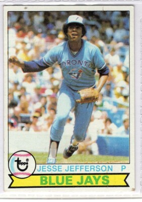 1979 Topps Jesse Jefferson #221 Toronto Blue Jays | eBay