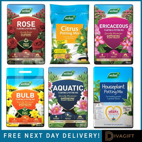 ERICACEOUS AQUATIC BULB ALPINE ROSE CITRUS COMPOST PLANTING POTTING MIX ...