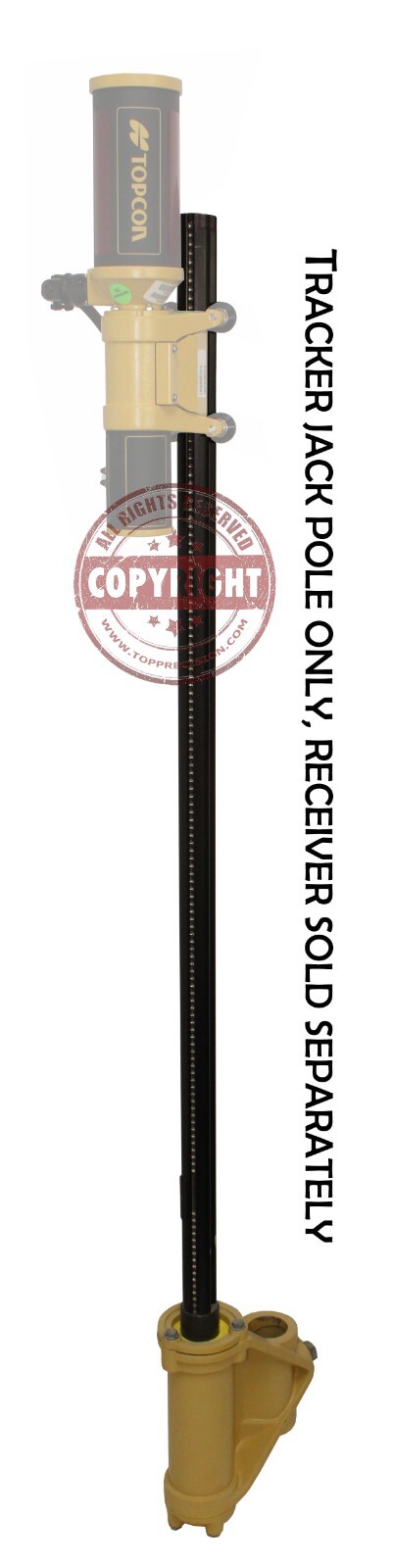 TOPCON TRACKER JACK VIBE POLE FOR GRADER, DOZER, SYSTEM FIVE MACHINE ...