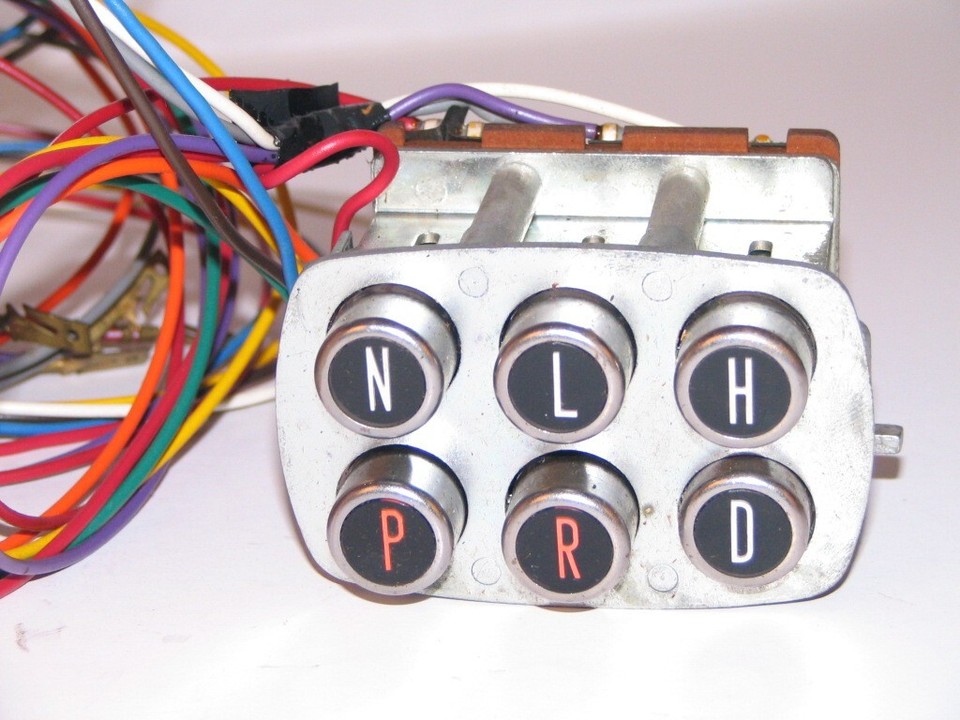 NOS Original Transmission Push Button Control Switch 1956 Packard ...