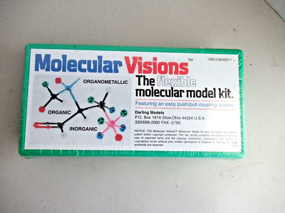 Molecular Visions The Flexible Molecular Model Kit By Darling 1996 NEW ...