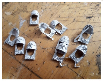 Black Templars Metal Shoulder Pads Crusader Kitbash Space Marines ...