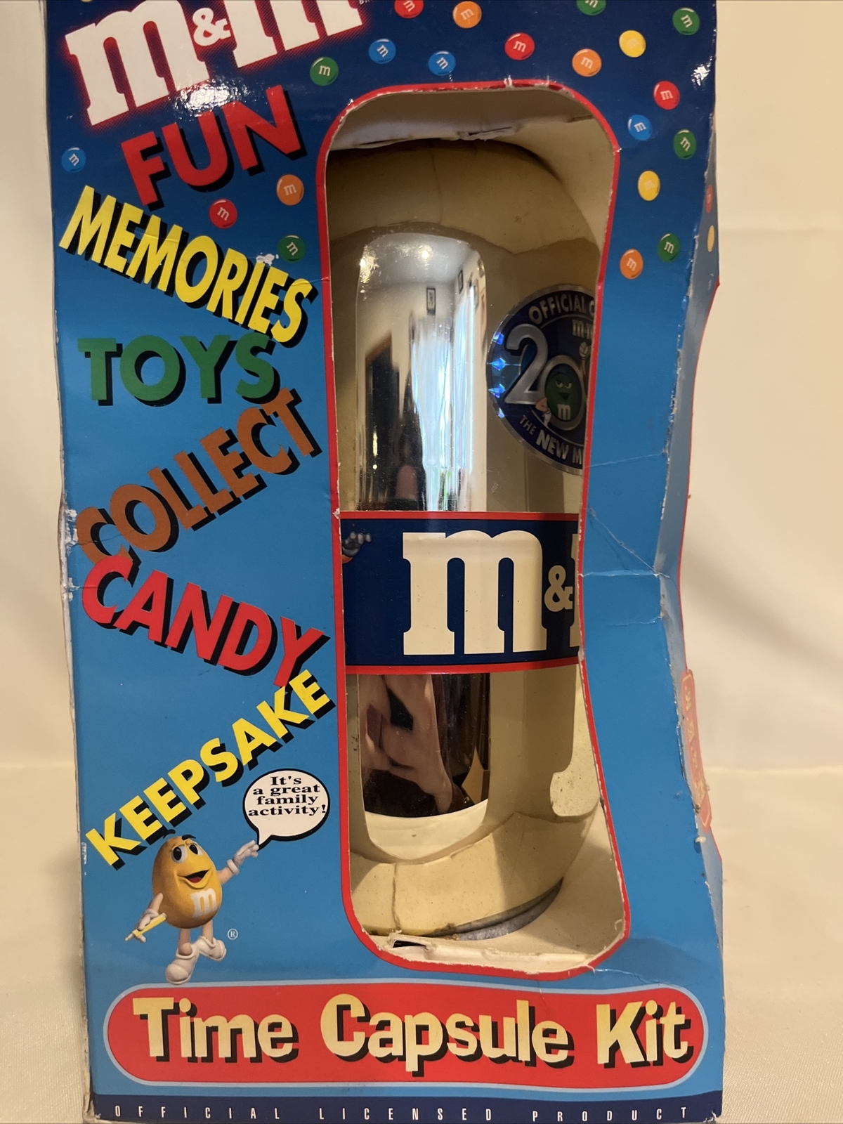M&M's 2000 Time Capsule Kit Limited Edition Collectible New Damaged Box ...