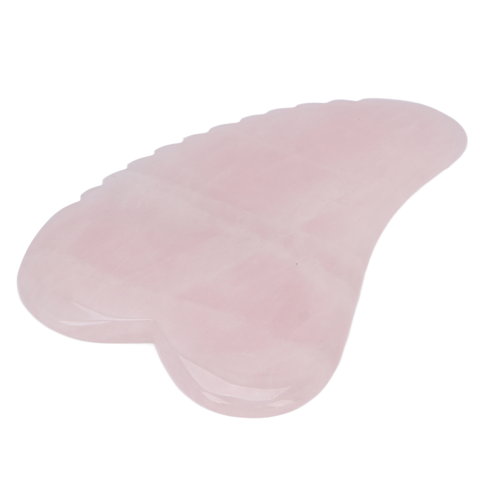 Rose Quartz Gua Sha Tool Travel Portable Soreness Pain Relief Scraping ...