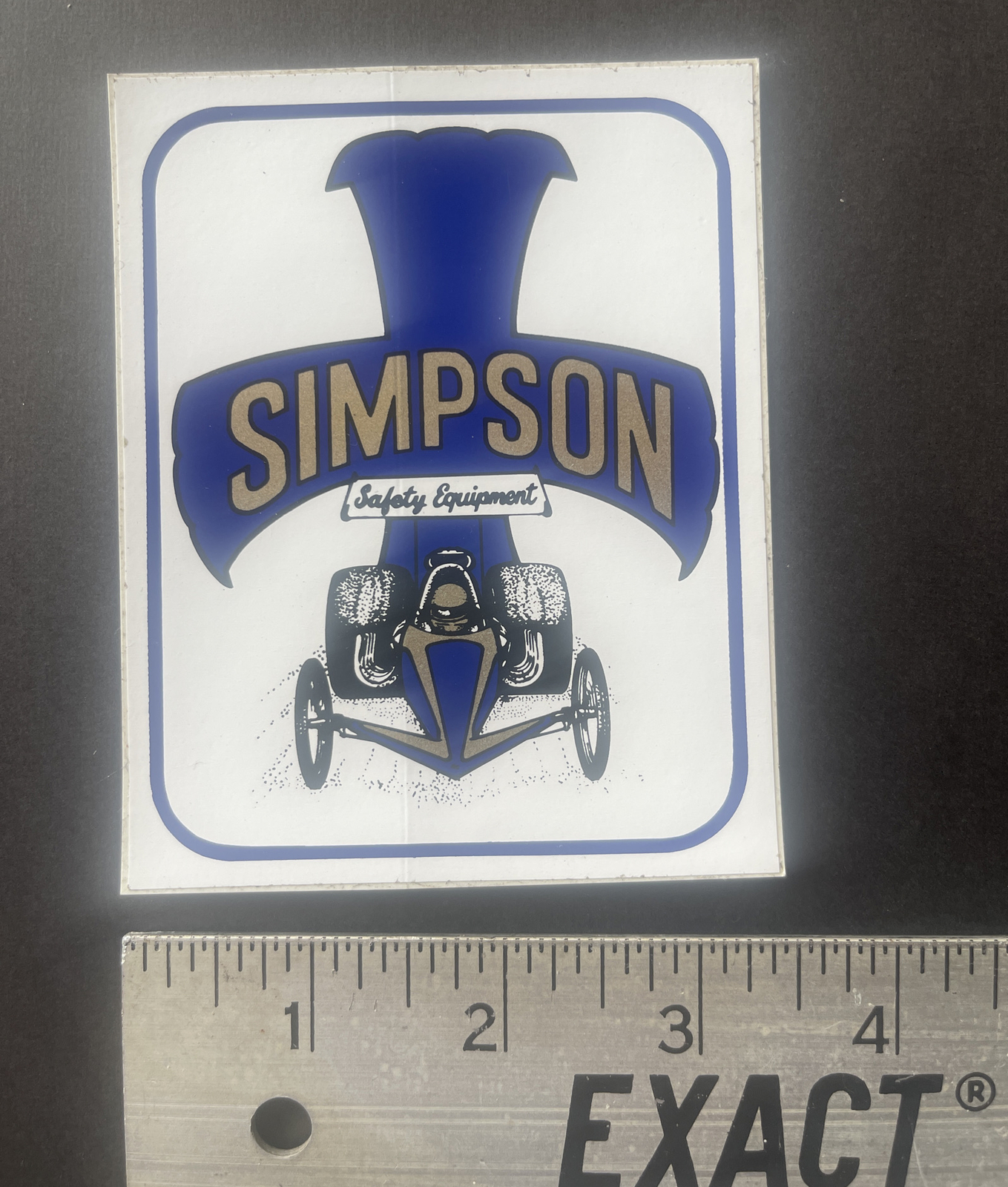 * VTG * SIMPSON Safety Equipment - decal/sticker | eBay