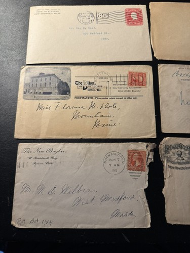 US Postal History, 6 Covers From The 1900’s | eBay