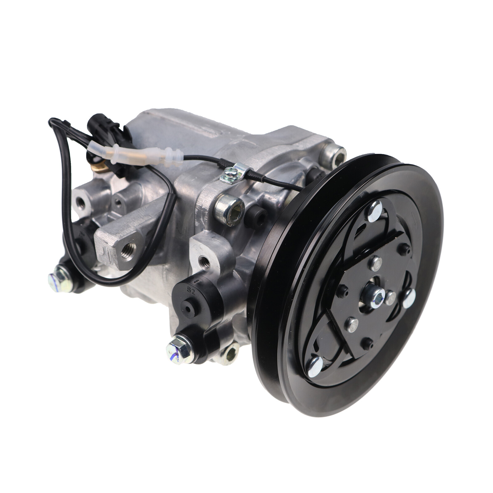 SV07E A/C Compressor 3C581-97590 For Kubota KX080 M108S M5040 M6040 ...