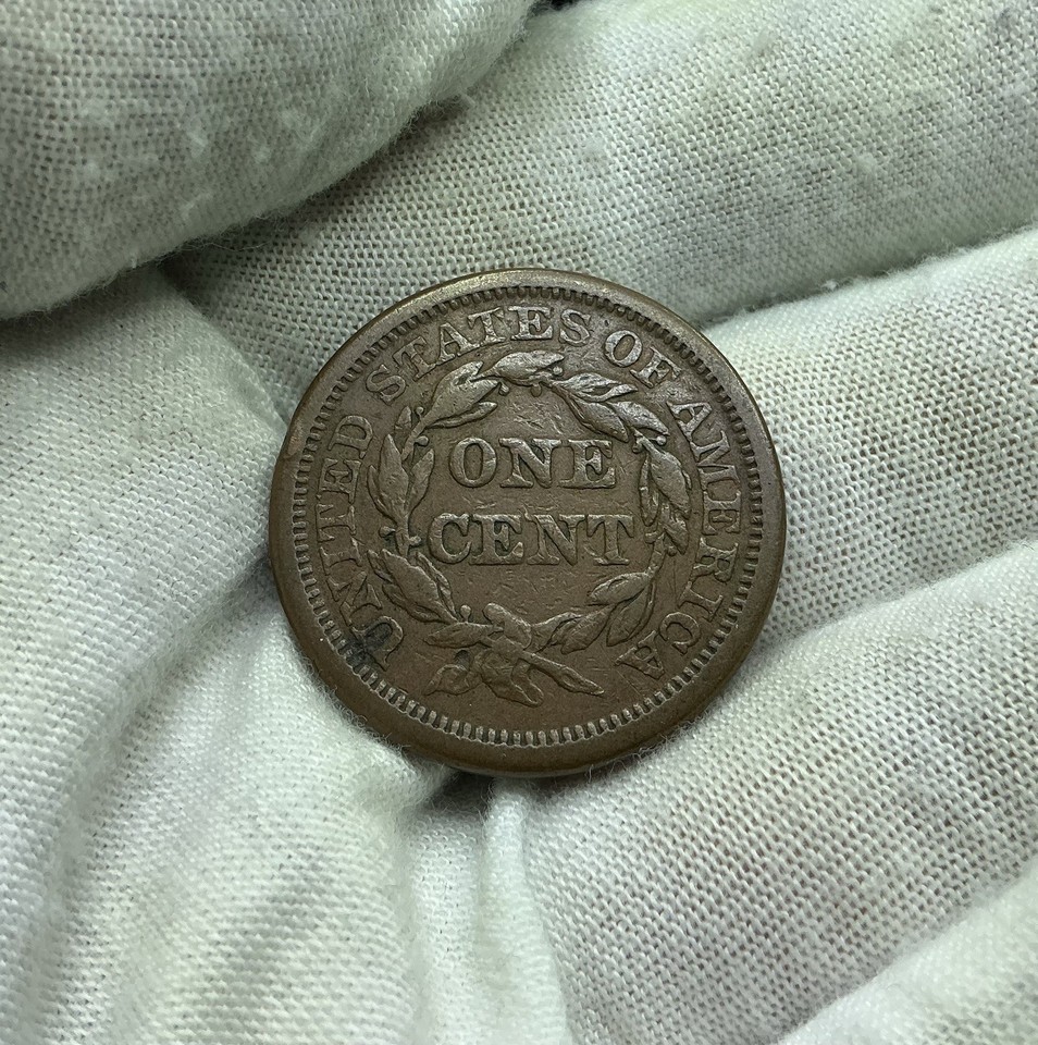 1844 Large Cent N343 | eBay