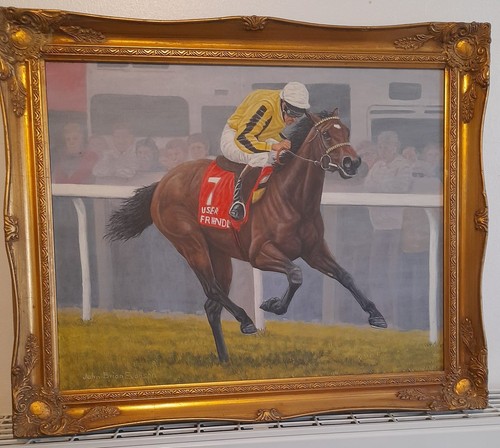 John Brian Evanson User Friendly Number 7 Horse Racing Equestrian ...