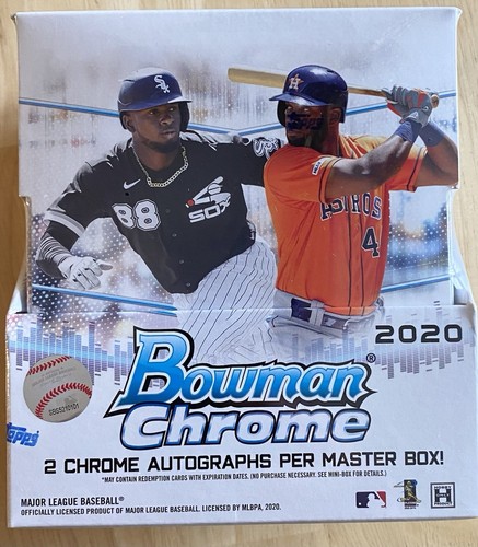 2020 Bowman Chrome Baseball Hobby Box | eBay
