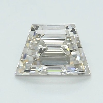 1.00 Ct Trapezoid E Color VVS2 Clarity IGI Certified Lab Grown CVD ...
