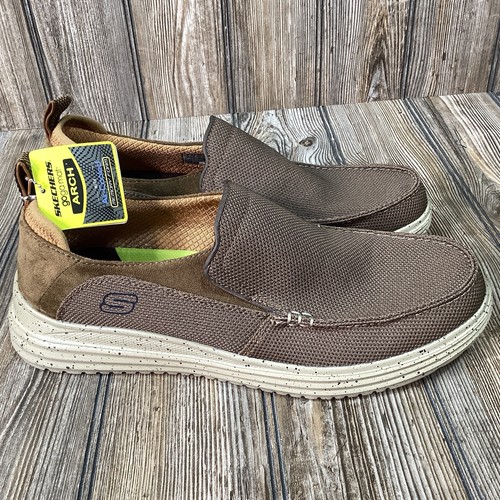 Skechers Proven-Renco Air Cooled Brown Shoe Classic Fit Loafer 204568 ...