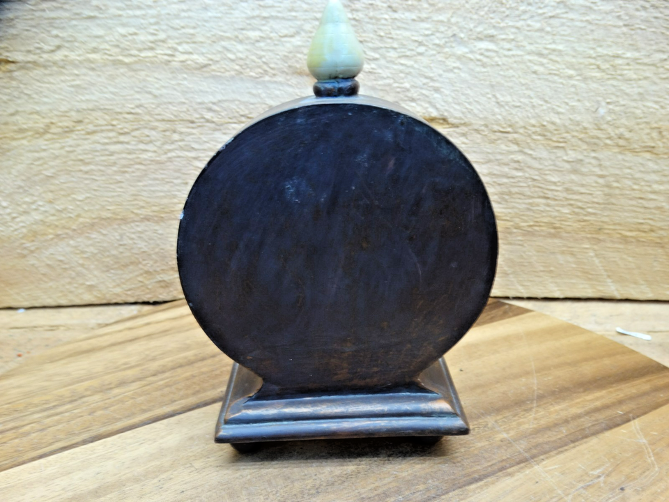 Beautiful Working Mastercraft Quartz Tabletop~ Desktop Clock 6-1/2" x 4 ...
