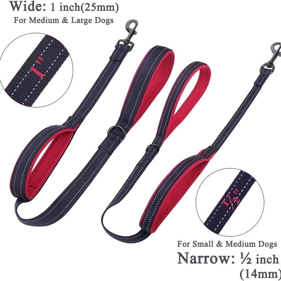 Dog Leads for Large Dogs - Strong Dog Lead Close Control Handle Dog ...