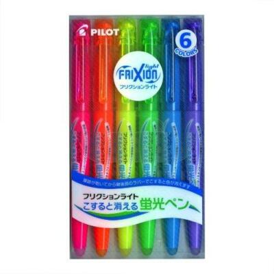 Pilot Frixion Light Fluorescent Ink Erasable Highlighter Pen (Pink ...