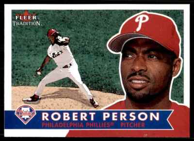 2001 Fleer Tradition Robert Person Baseball Cards #19 | eBay