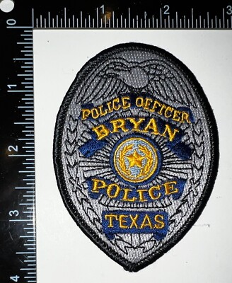 OBSOLETE Bryan Texas TX Police Patch | eBay