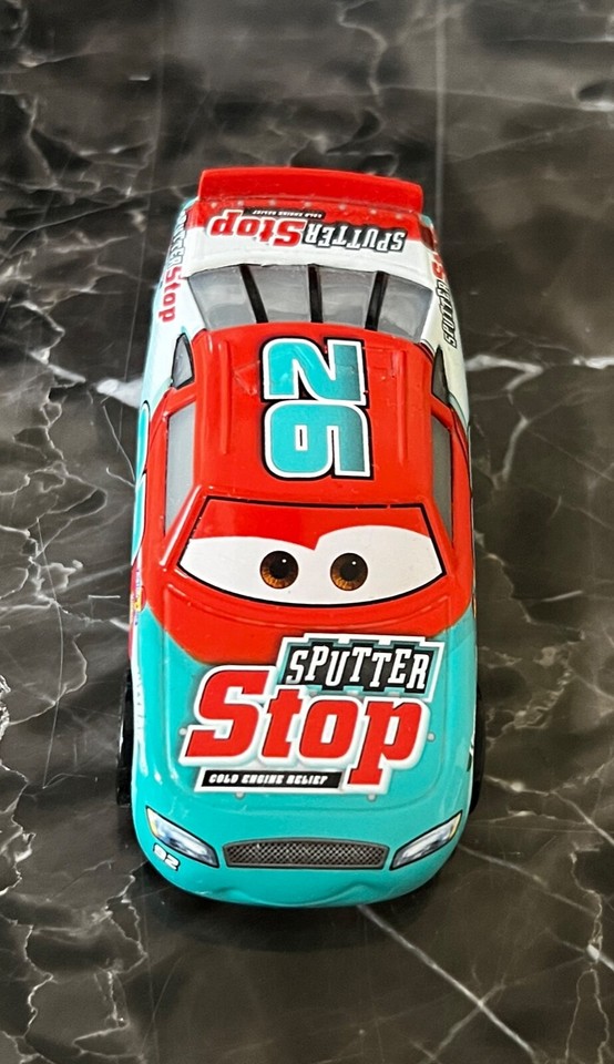 DISNEY PIXAR CARS 3 "#92 MURRAY CLUTCHBURN...A.K.A. SPUTTER STOP", NEW ...