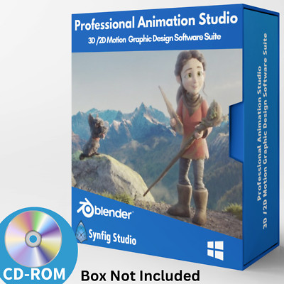 Animation Studio PRO 3D/2D Motion Graphic Design Software Suite ...