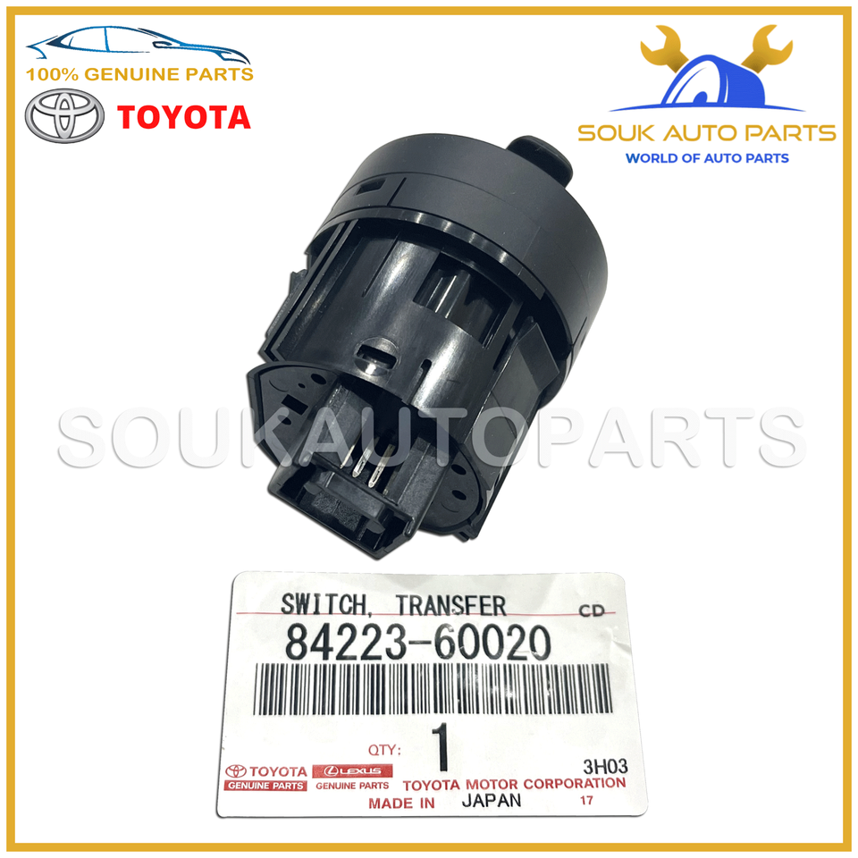 84223-60020 Genuine Toyota SWITCH, TRANSFER POSITION 8422360020 LC ...