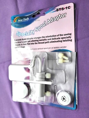 SPECIALTY & METALLIC THREAD SPOOL PIN ADAPTER FITS MOST MACHINES | eBay UK