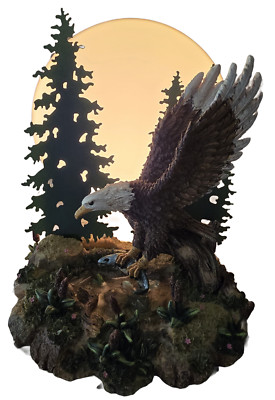 Shadowcaster Light - Flying Eagle Catching a Fish | eBay