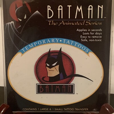 Batman Temporary Tattoos Quantity 3 (Package Has Been Opened) | eBay