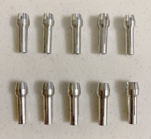 10 PIECE LOT NEW DREMEL 1/8" COLLETS #480 ROTARY TOOL COLLET 480 | eBay