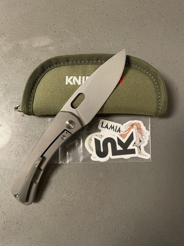 SPK Lamia Gen 4 - Elmax Blade / Titanium Handles / Skiff Bearings ...