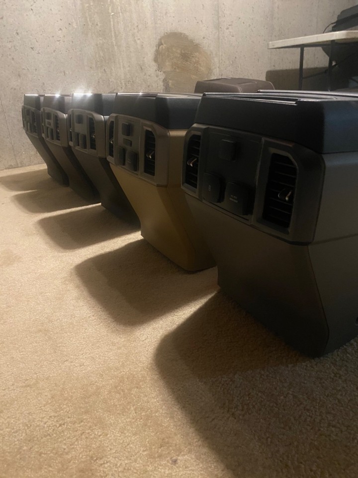 FORD F250 F350 KING RANCH CENTER CONSOLE 2015 2016 2017 2018 2019 2020 ...