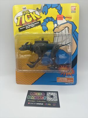 The Tick Action Figure Skippy The Robot Dog by Bandai 1995 | eBay