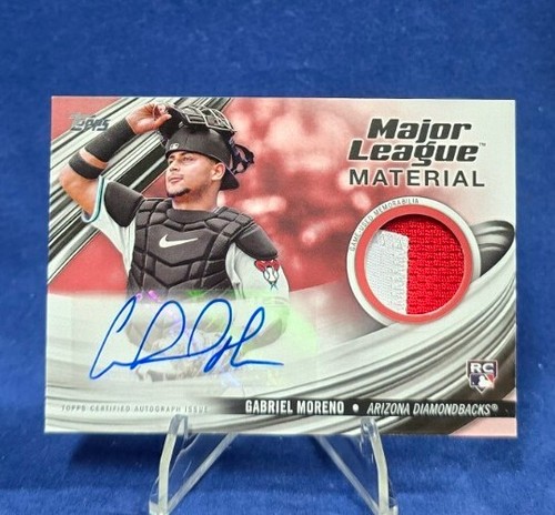 2023 Topps Series 2 Gabriel Moreno Auto SP Major League Material RED ...