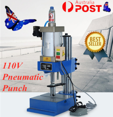Pneumatic Punch Machine Adjustable 200KG 220V Single Column Punch ...