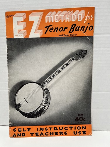 1950 The EZ Method For Tenor Banjo & Tenor Guitar Booklet Nice! 1 Day Ship!👍 | eBay