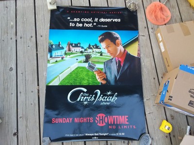 2001 "The Chris Isaak Show" Showtime Poster Advertise TV Sitcom Collect ...