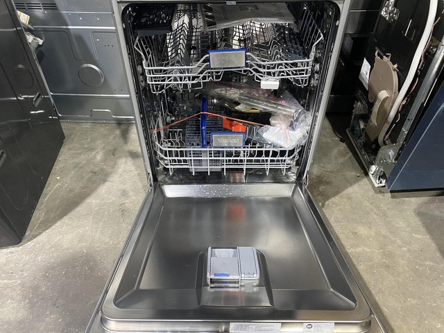 VIKING VDWU324SS 24" Dishwasher with 14 Place Setting Capacity 6 Wash ...