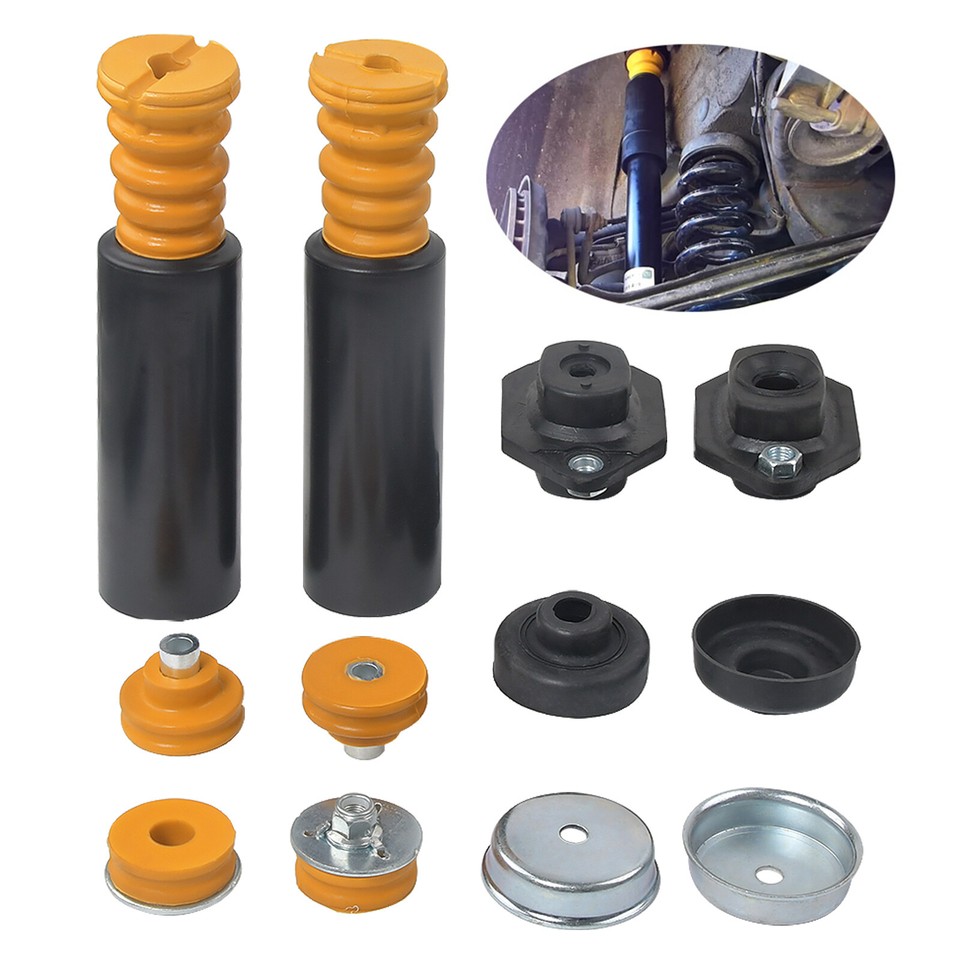 Rear Upper Lower Shock Absorbers Mounts & Bump Stops Kits For BMW 1 3 ...
