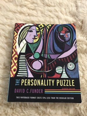 The Personality Puzzle 9th Edition
