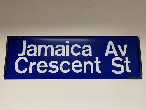 NY NYC BUS ROLL SIGN 1974 FRESH POND DEPO JAMAICA AVENUE CRESCENT ...