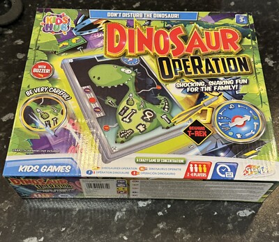 Grafix 166995 Dinosaur Operation Board Game 5015934041710 | eBay UK