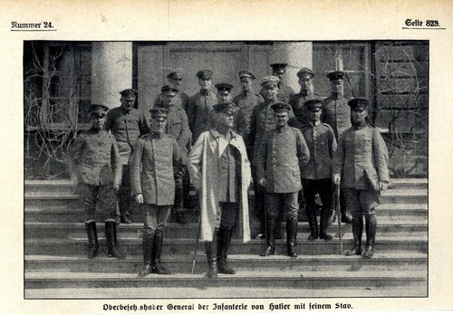General von Hutier mit seinem Stab * Historische Aufnahme von 1917 | eBay