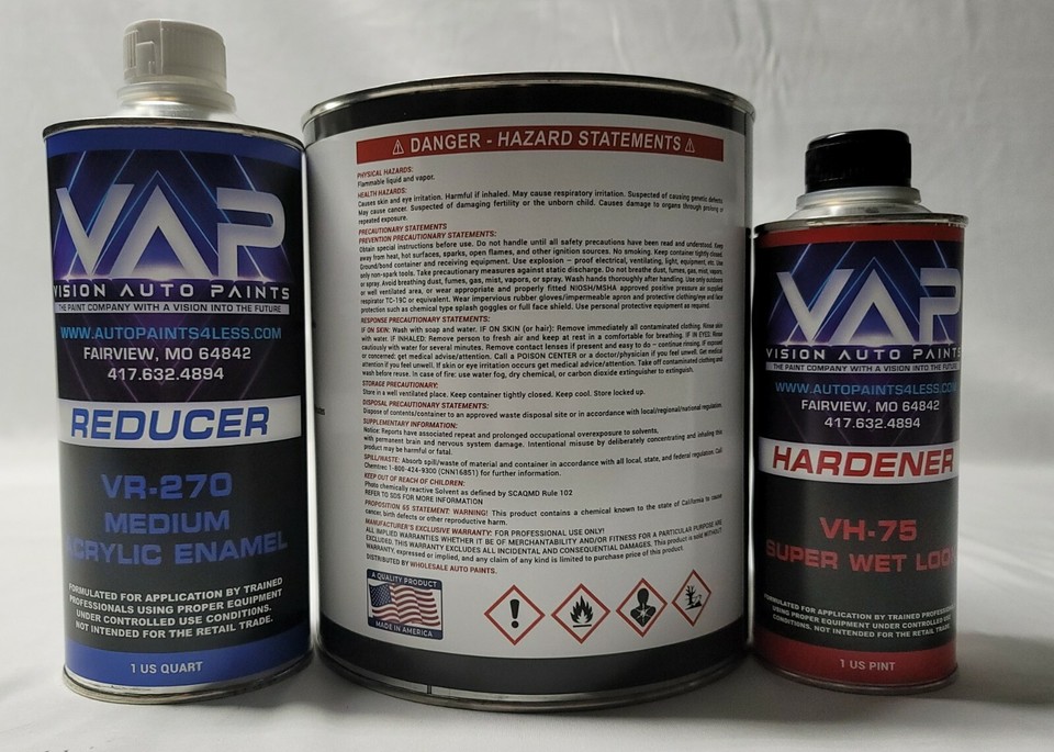 # 8671 Bright Blue H.S. Metallic Single Stage Acrylic Enamel Gallon ...