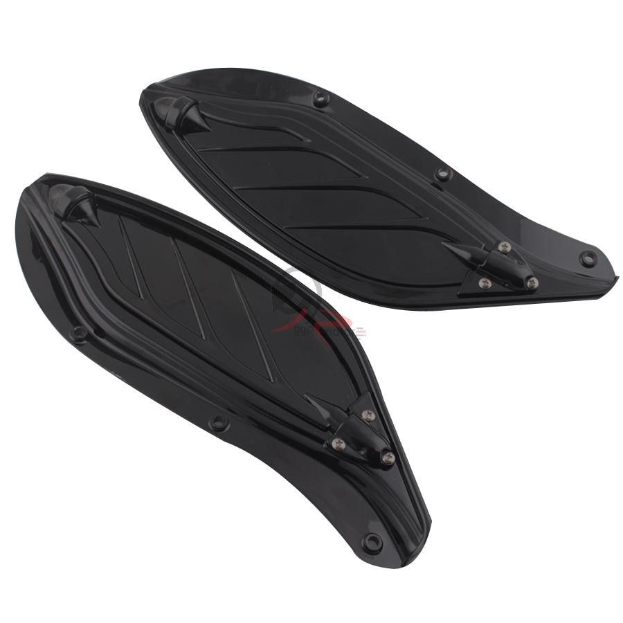 Adjustable Side Batwing Fairing Air Deflectors For Harley Touring ...
