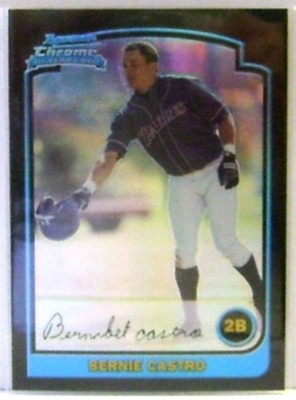 2003 Bowman Chrome Refractors #195 Bernie Castro | eBay