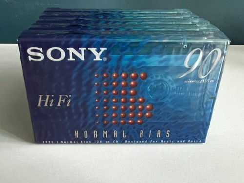 Sony HF 90 High Fidelity Normal Bias Cassette - 90 min for sale online ...
