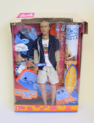 Barbie California Boy Blaine Doll BNIB. | eBay