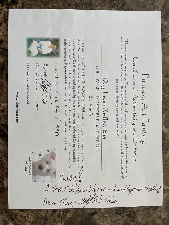 Alan Foxx Art. “Fantasy Art Paintings” | eBay